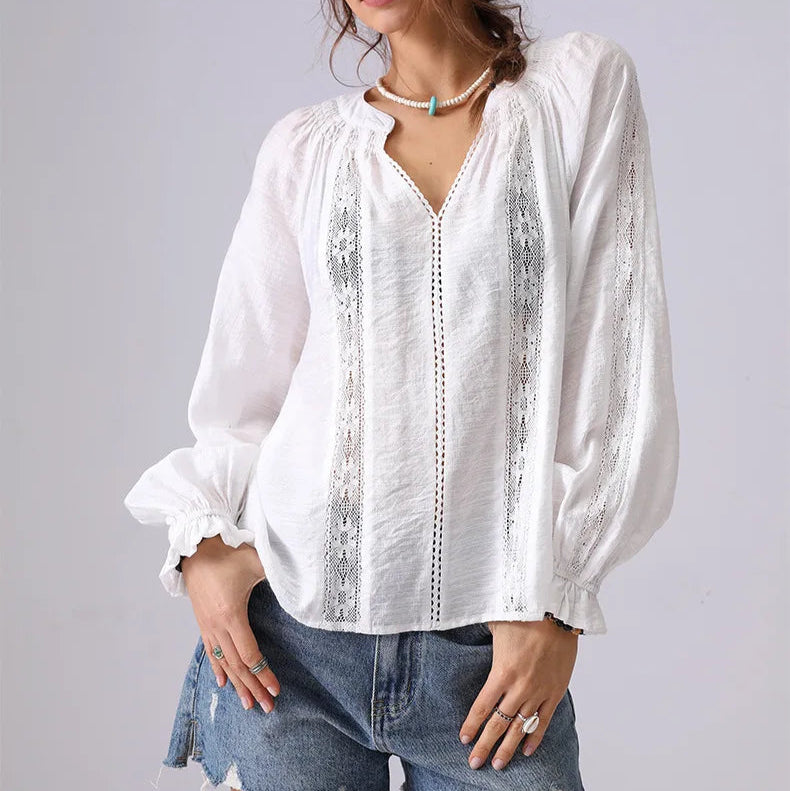 Celestine Lace Blouse – Pure